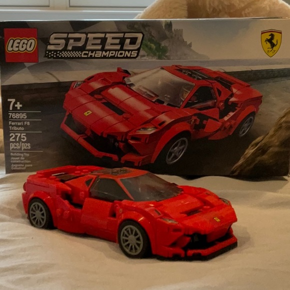 Lego | Toys | Lego Ferrari F8 Trobuto | Poshmark